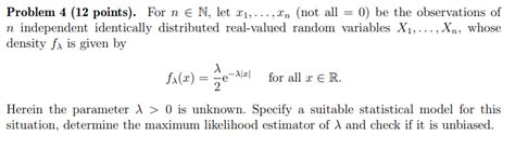 Solved Problem 4 12 Points For N∈n Let X1xn Not All