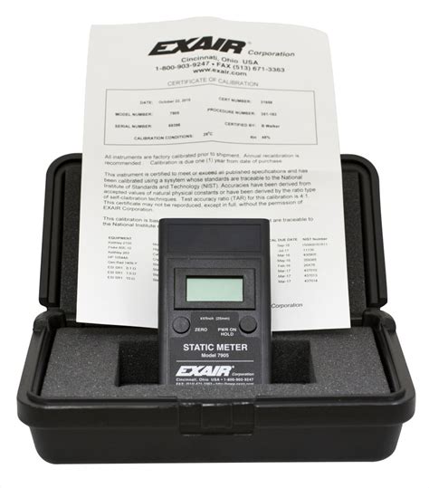 Hire Of Exair Static Meter For Use Please Read Tandcs Airpower