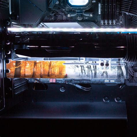 Fall And Winter Rgb Gpu Support Bracket Nogar007 V1tech V1 Tech