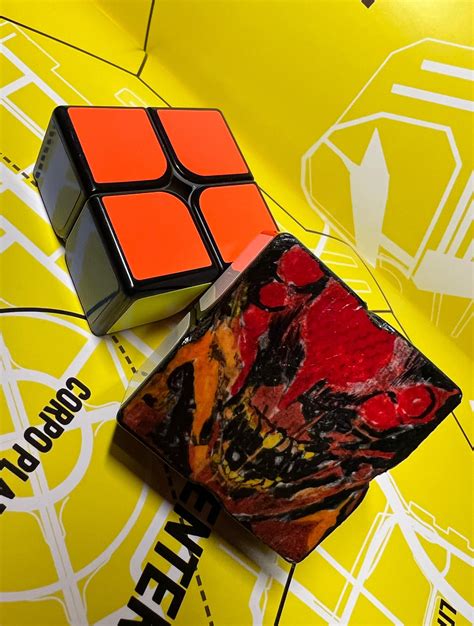 [solve The Cube] My First Cyberpunk Prop This One Was A Test Run Will Be Making Better Ones