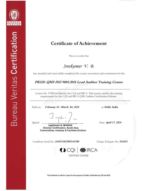 Sreekumar V B Posted On Linkedin