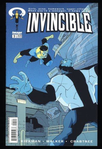 Invincible 2 Cgc Nm M 9 8 1st Robot Rex Plode Atom Eve And Dupli Kate