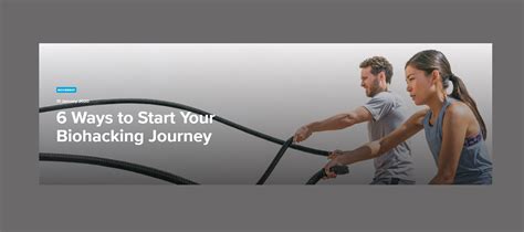 6 Ways to Start Your Biohacking Journey