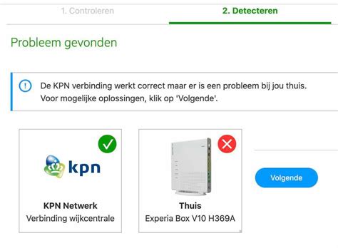Experia Box V Geen Internet Verbinding KPN Community