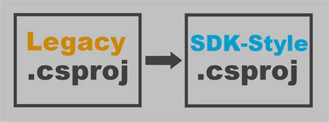 michael gr converting msbuild project files from legacy style to sdk style