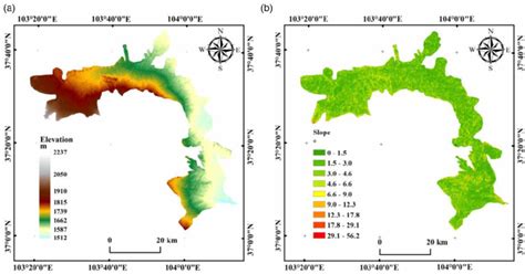 Spatial Interpolation Results Of Topographic Factors In Jingdian