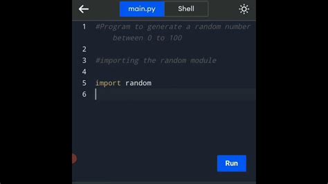 Simple Program To Generate Any Random Number Using Python ⚡ Education