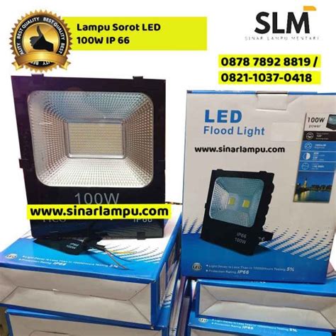 Lampu Sorot W Led Ip Sinar Lampu Mentari