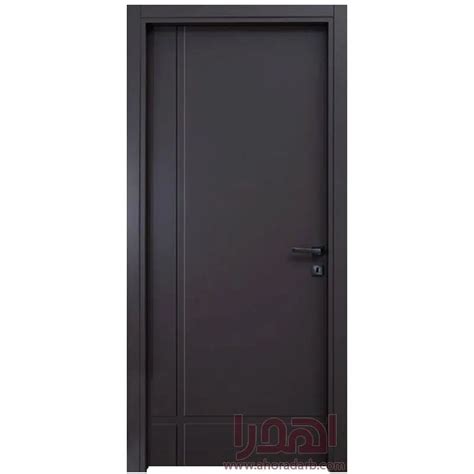 درب اتاق خواب رنگ طوسی تیره پلی اورتان کد M 2800 اهورادرب