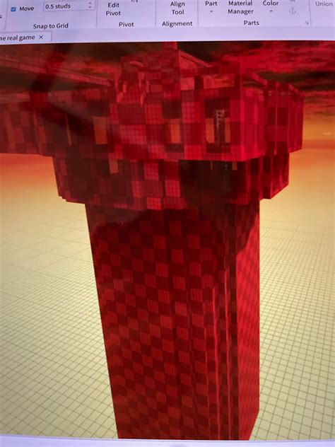 every single part and model i place down has this texture does anyone