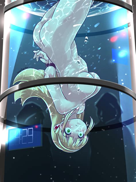 Rule 34 Air Bubbles Asphyxiation Ass Blonde Hair Blue Guardian Margaret Bound Breasts Bubbles