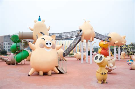 上虞猪猪乐园 上虞丰惠猪猪乐园 大山谷图库
