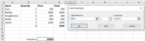 How To Use MS Excel Solver ITS