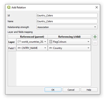 Labeling Qgis Label Features Using Field Attributes From A One To Many Related Table