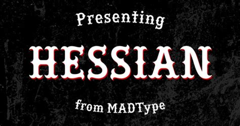 Hessian Font Free Download
