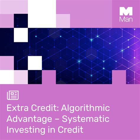 extra credit algorithmic advantage systematic investing in credit