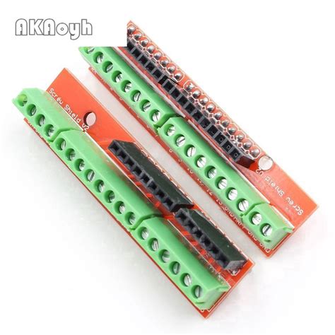 บอร์ดขยายเทอร์มินัลศึกษา screw shield v2 รองรับสองเท่า สําหรับ