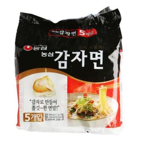 감자면 멀티 117gx5입 주 농심 배민스토어