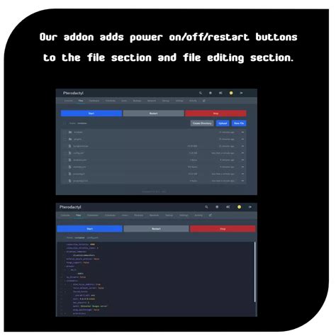 Power Button Addon 1115 • Pterodactyl Resources