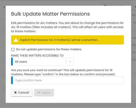 new bulk edit permissions