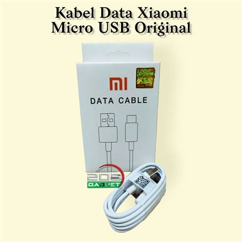 Jual Kabel Data Xiaomi A Micro USB Original Fast Charging Shopee Indonesia