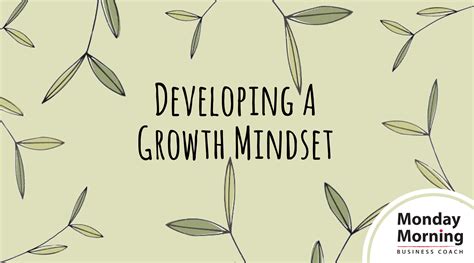 Developing A Growth Mindset Carpenter Smith Consulting Llc