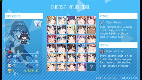 Character Select Display Bug On Kronii Rholocure