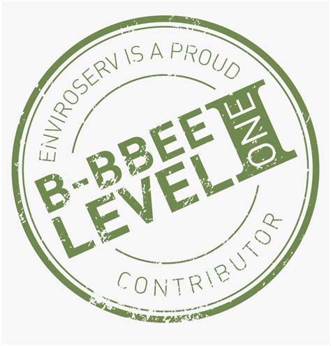 Ewm B Bbee Level One Stamp Bbbee Level 1 Logo Hd Png Download