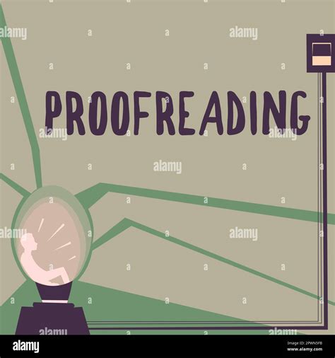 Text Showing Inspiration Proofreading Internet Concept Act Of Reading