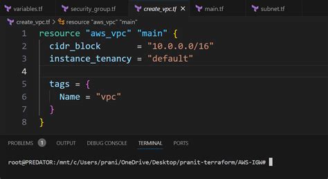Aws Igw Using Aws Terraform Geeksforgeeks