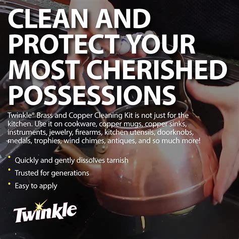 Twinkle Brass Copper Cleaning Kit Professional Grade Polishing Solution Buy Now With Express