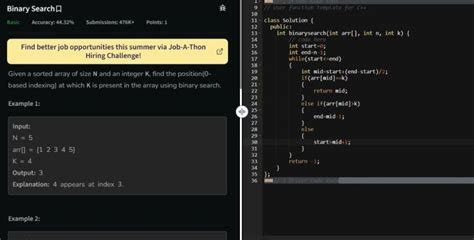 Tripti Tyagi On Linkedin 100daysofcode Binarysearch Algorithms