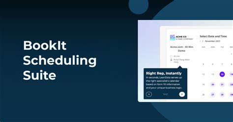 Bookit Suite Interactive Tour Leandata