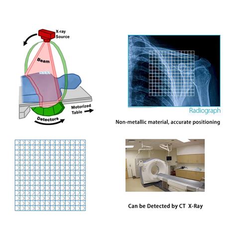Radiopaque Adhesive Tape Grid With Round Open Windows For Biopsy