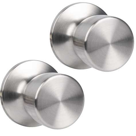 Dummy Door Knobs Keyless Closet Door Knobs Satin Nickel Dummy Door Handle