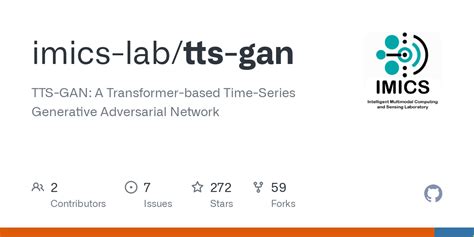 github imics lab tts gan tts gan a transformer based time series