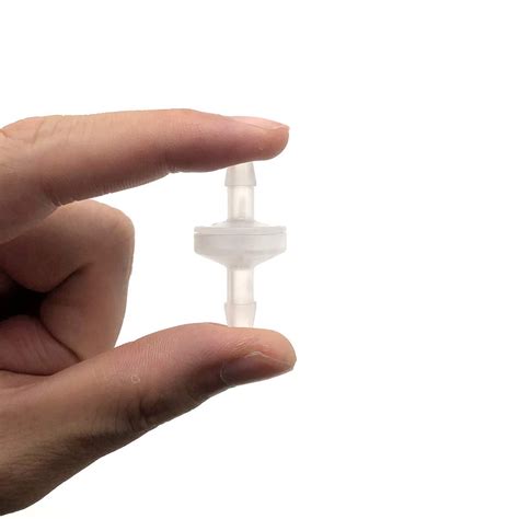 16 Pcs 1 4inch Check Valve 6mm Pvdf One Way Valve Inline Check Valve