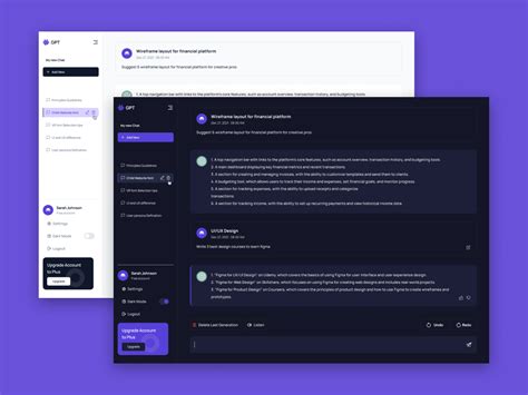Chatai Chat Gpt App Figma Ui Kit — Figma Resources On Ui8 59 Off