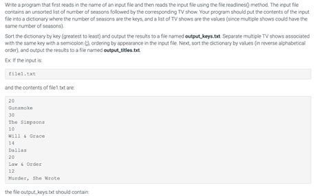 solved write a program that first reads in the name of an