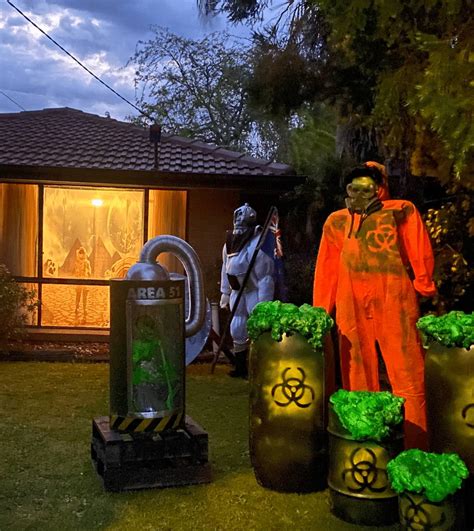Cách Trang Trí Halloween Tại Khu Vực 51 Area 51 Halloween Decor đáng Sợ