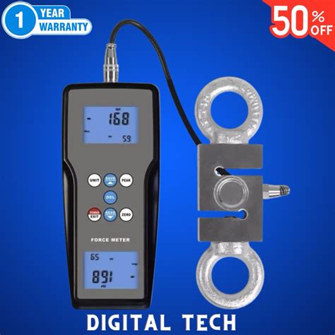 Jual Fm 207 1000k Force Gauge Digital Push Pull Tester 9800n Tension