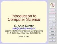 Introduction To Computer Science PDF
