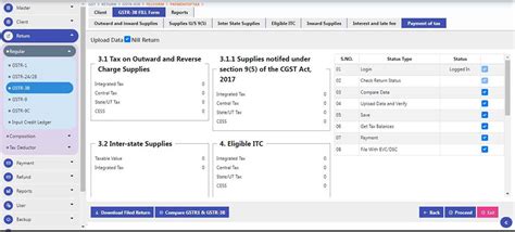 Step By Step Process To File GSTR B By Gen GST Online Software
