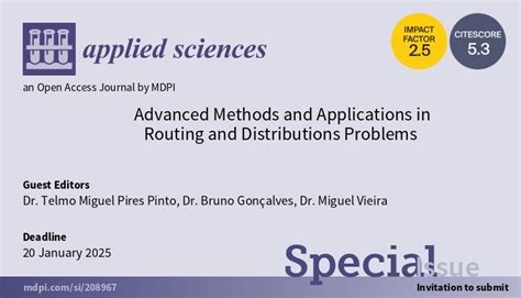 Applied Sciences Mdpi On Linkedin Specialissue Routing Distribution