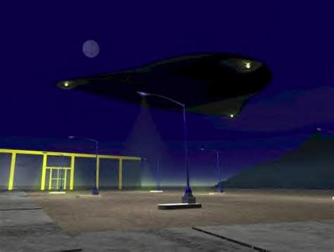 large metallic triangular shaped object over highway nexus newsfeed