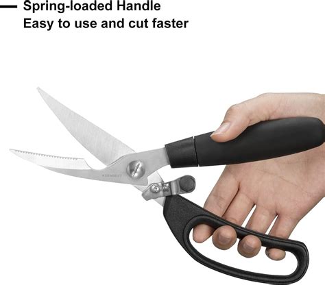 Kitchen Scissors All Purpose Shears Heavy Duty Poultry Shears For