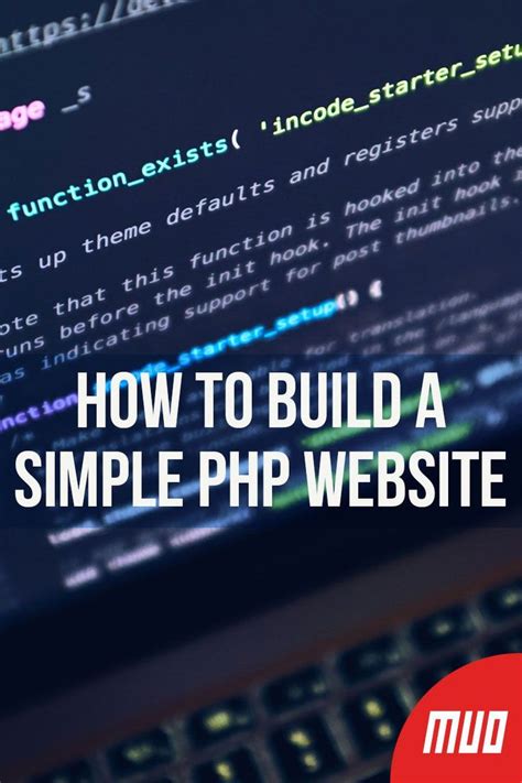 How To Build Your First Simple PHP Website Php Website Basic Website Php Tutorial