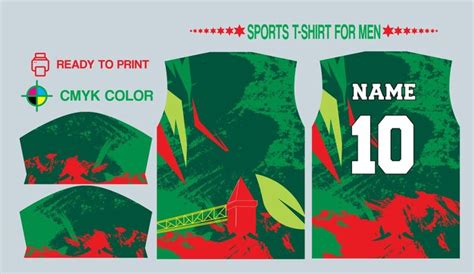 Premium Vector Vector Football Cricket New Jersey Design For Cmyk