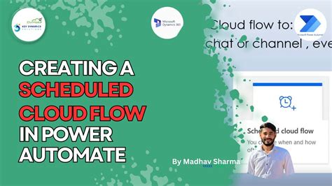 How To Create A Scheduled Cloud Flow In Power Automate 8 Youtube