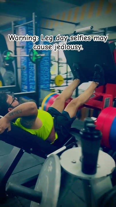 Warning Leg Day Selfies May Cause Jealousyreels 75dayschallenge